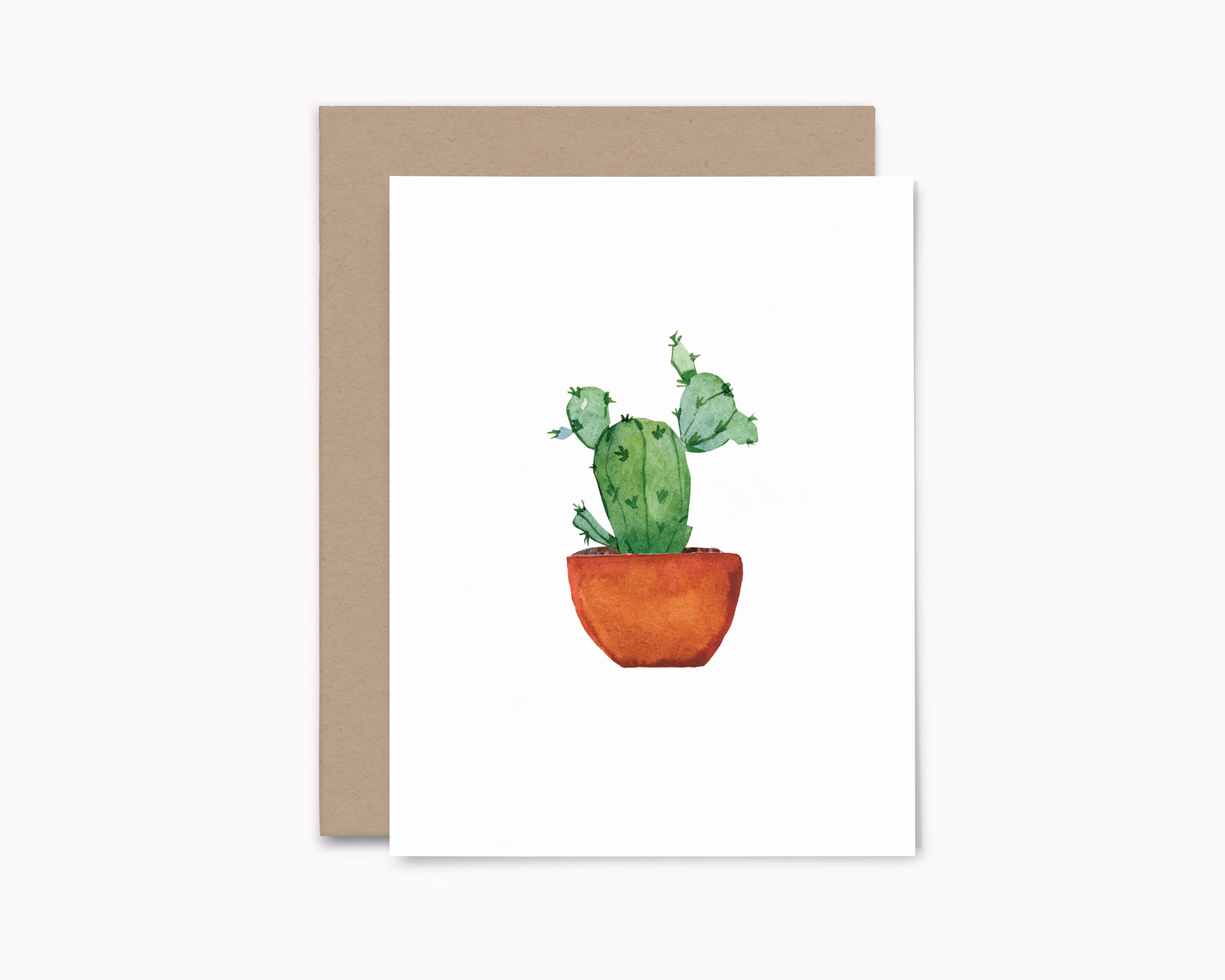 Cactus Note Card Variety Pack Set of 8 Recycled Paper | Etsy