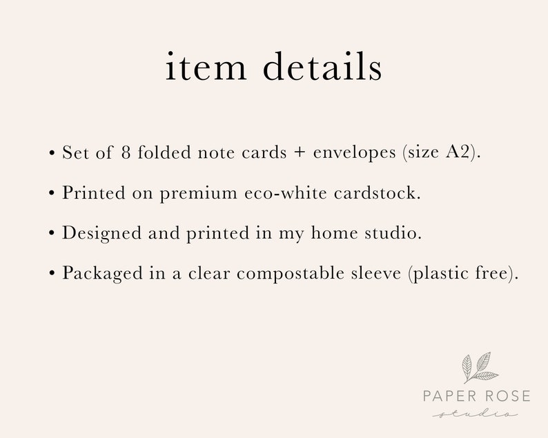 Set of 8 Wildflower Field Note Cards Recycled Blank Greeting - Etsy