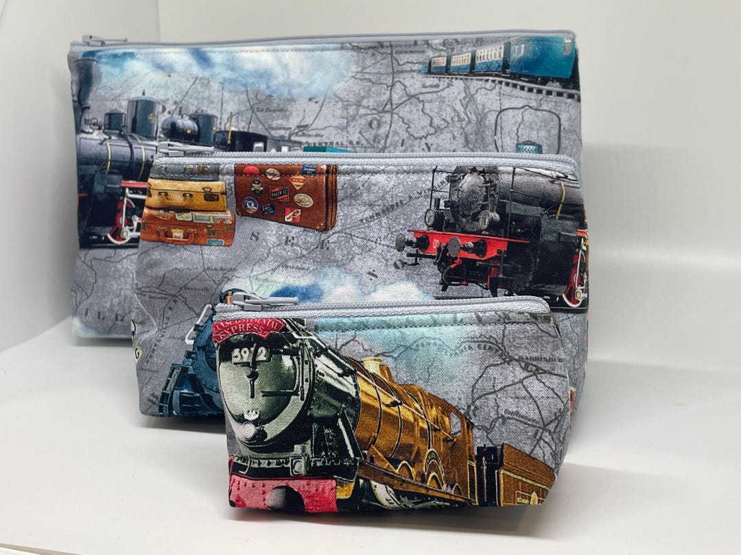 Train Travel Bag Set - Etsy