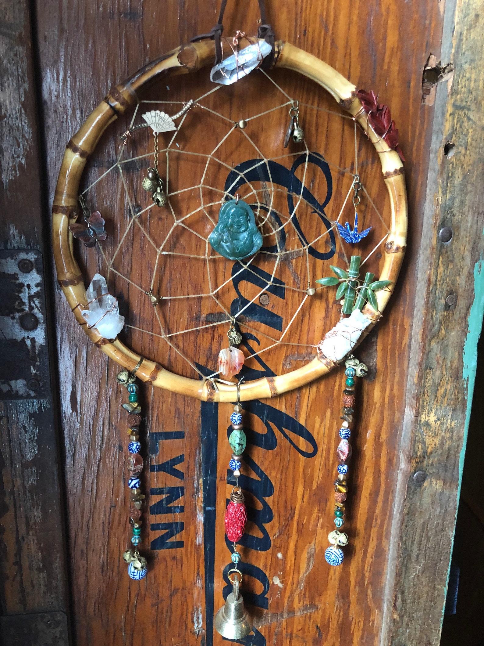 Buddha’s Garden Bamboo Dream Catcher - Etsy