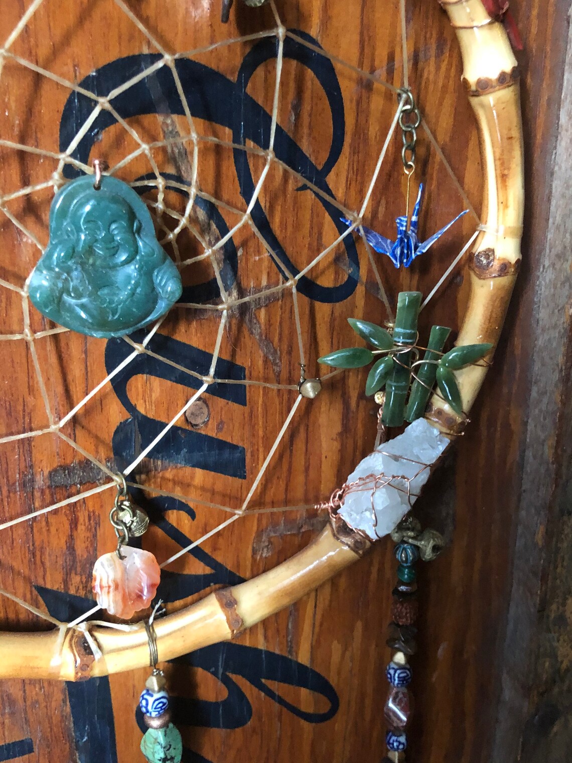 Buddha’s Garden Bamboo Dream Catcher - Etsy