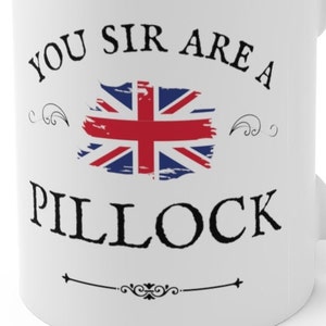 BRITISH Humor Mug Funny British Present England Comic Coffee Cup ...