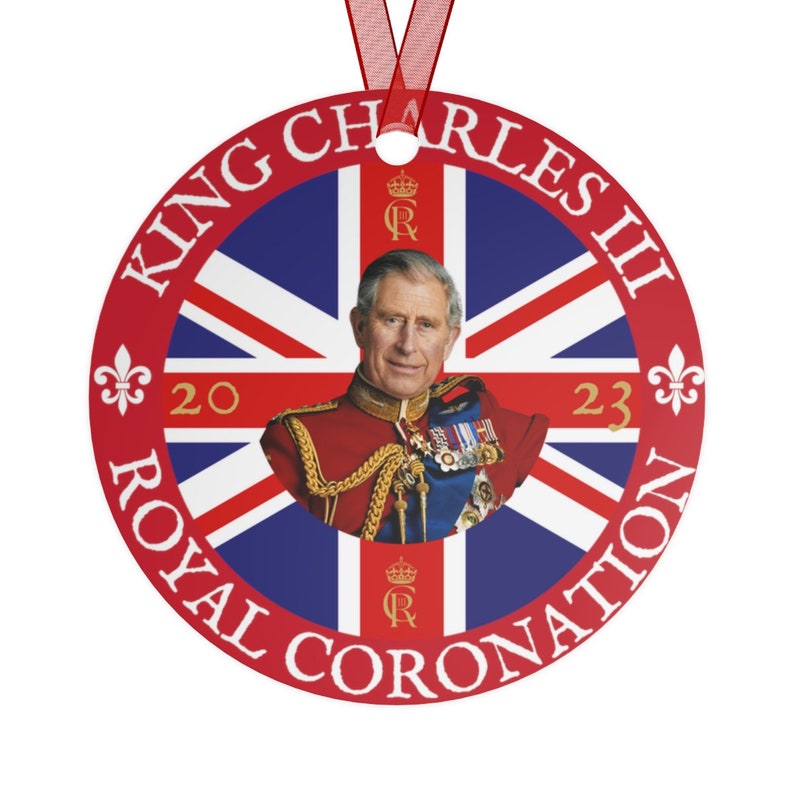 KING CHARLES III Royal Coronation 2023 Ornament King Charles ...