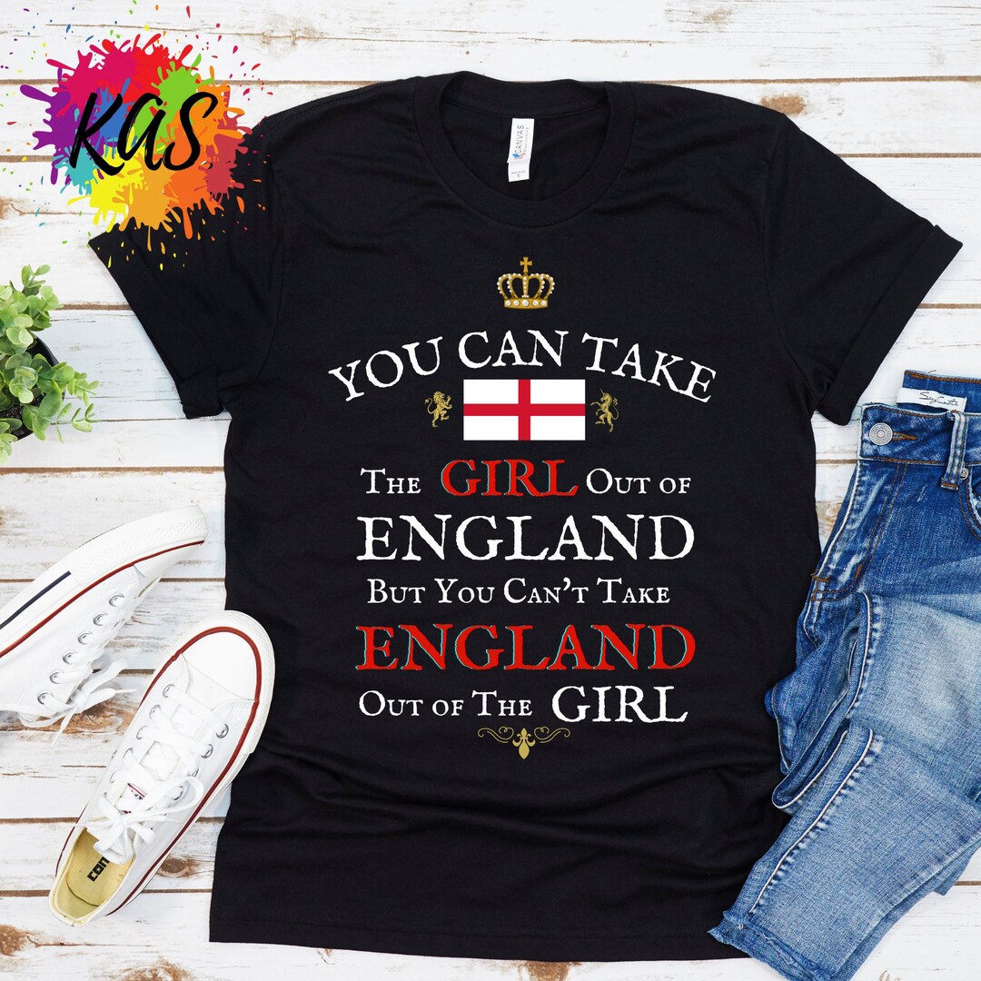 BRITISH England T-shirt British Bff Expat Gag Gift Uk Shirt Present ...