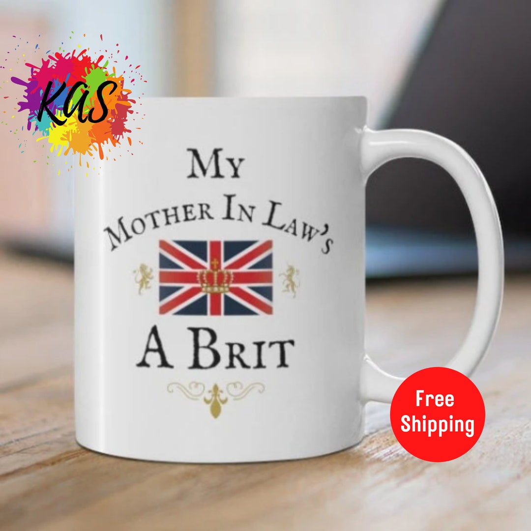 BRITISH Mug UK Present British Expat Gag Gift Great Britain Mug British ...