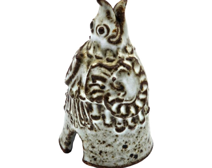 Studio Art Pottery Pie Bird, Pie Vent, Pie Chimney, Heart on Chest EUC ...