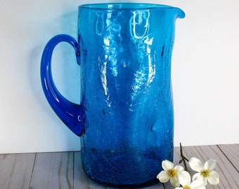 Blenko Pitcher - Etsy