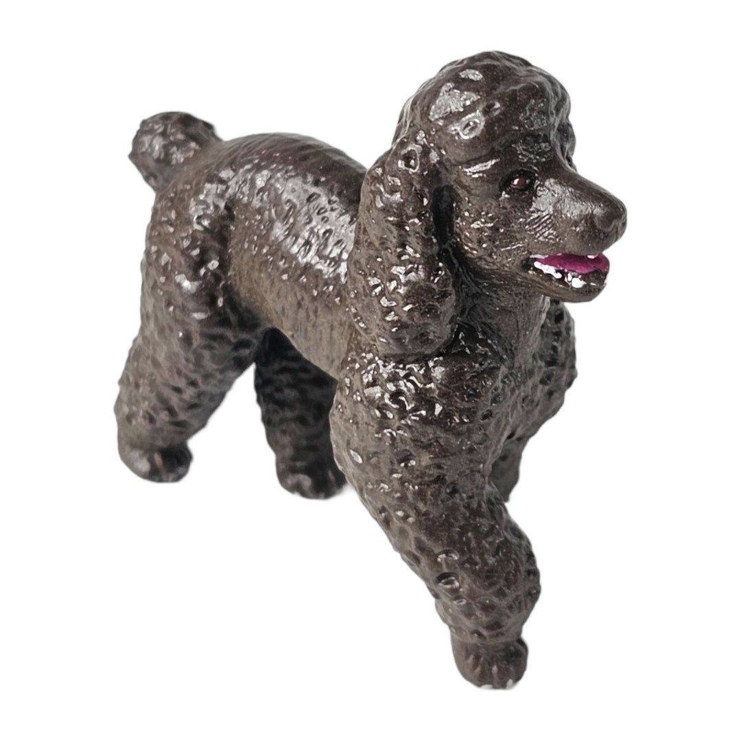 Schleich Retired Brown Poodle Figure Made in Germany 1994, Rare 16305 ...
