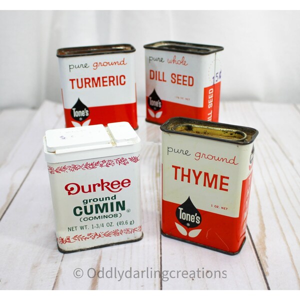 Tones Spice Tin - Etsy