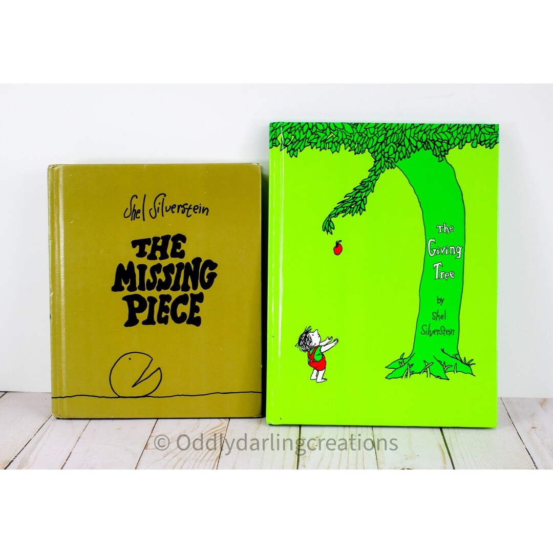 Shel Silverstein Book Lot the Missing Piece and the Giving Tree Classic ...