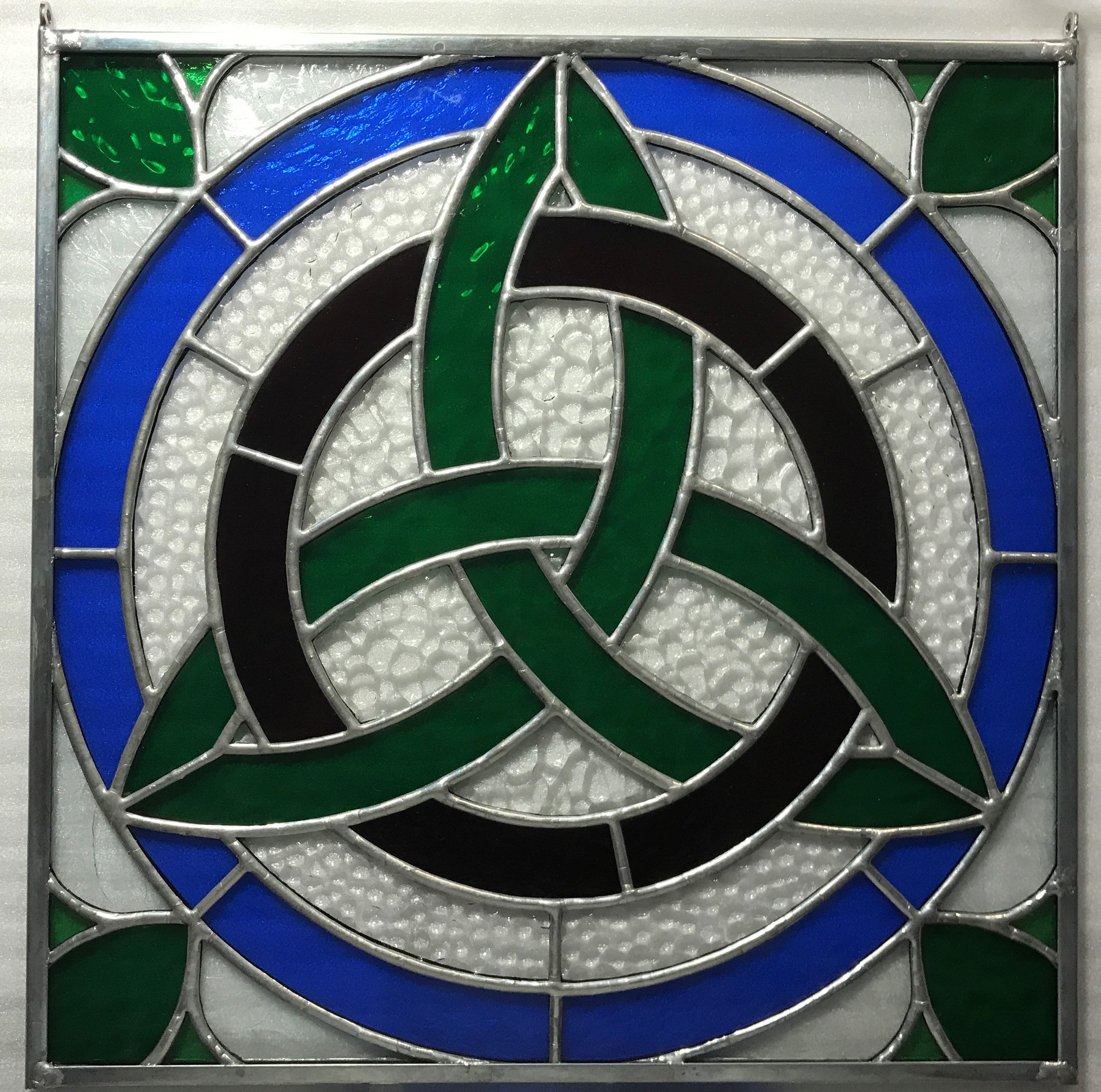 Celtic Knot 1 Stained Glass Pattern 12 X 12 Full - Etsy