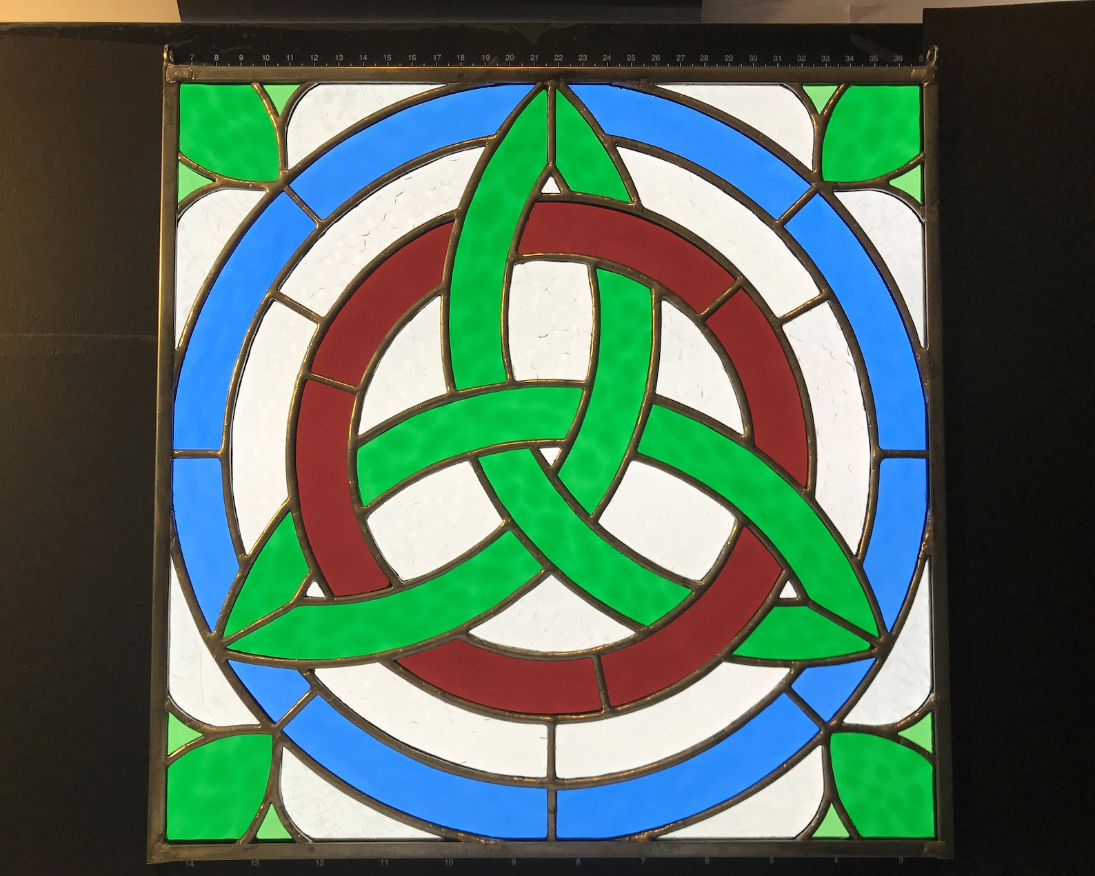 Celtic Knot 1 Stained Glass Pattern 12 X 12 Full - Etsy
