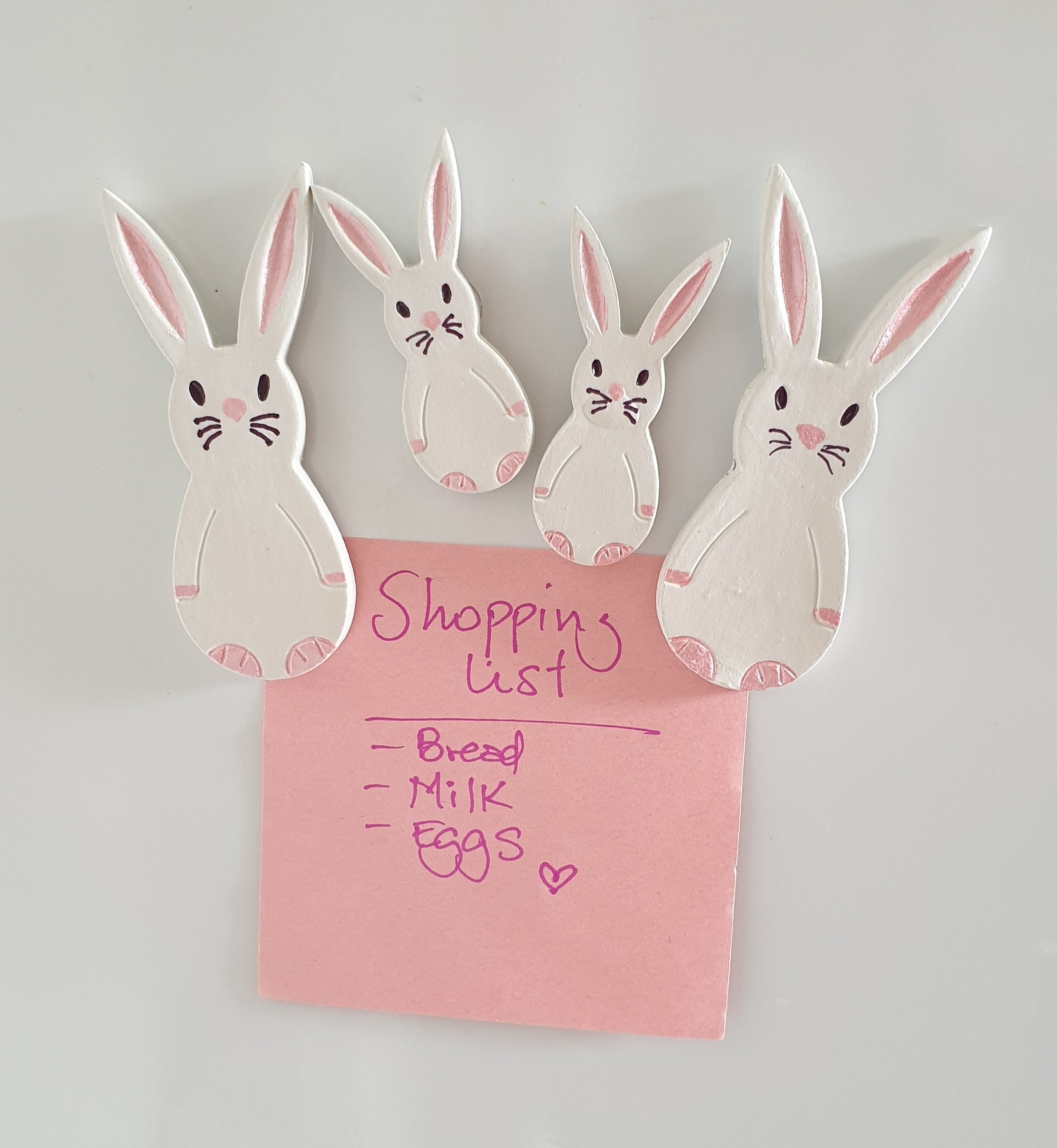 Fridge Magnets Rabbit Family Gift Set - Etsy UK
