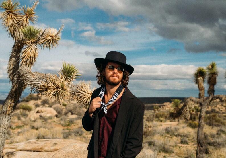 Bandana 21'' X 21'' Original Unique Artist - Etsy