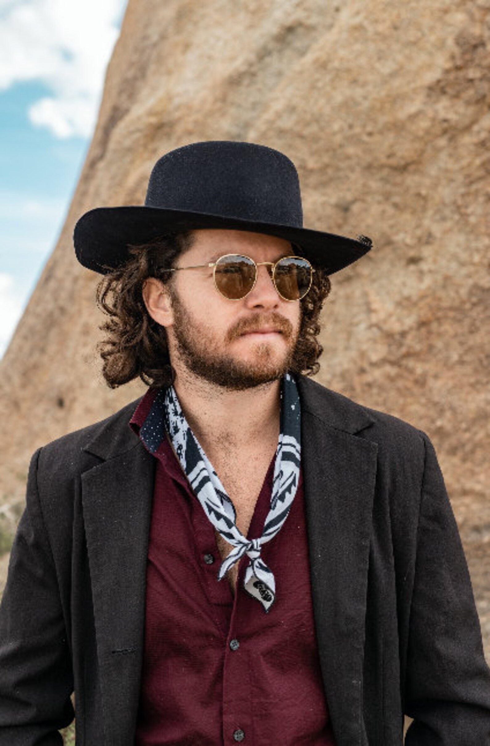 Bandana 21'' X 21'' Original Unique Artist - Etsy