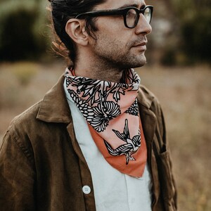Bandana Original Unique Artist Design, Gives Back to Charity, Handmade ...