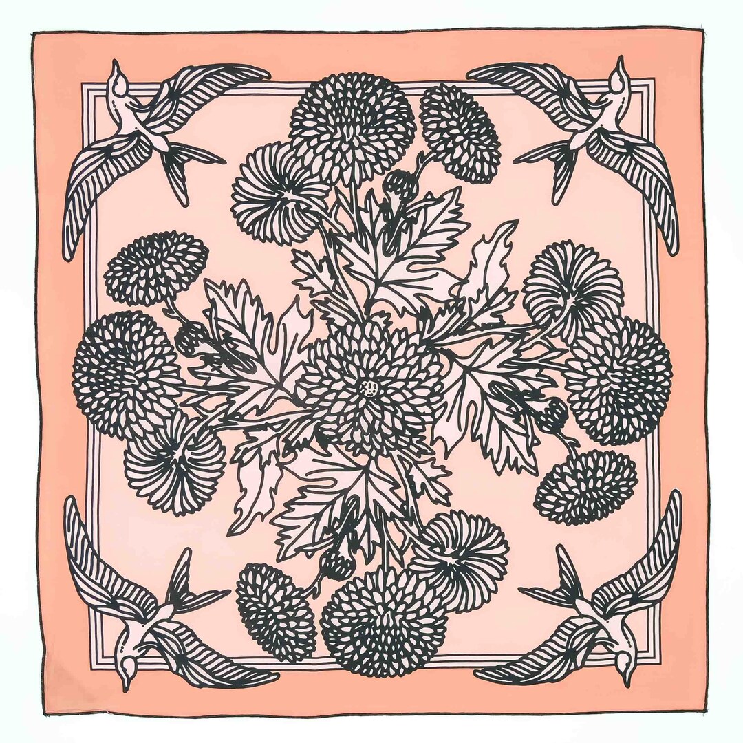 Bandana Original Unique Artist Design, Gives Back to Charity, Handmade ...