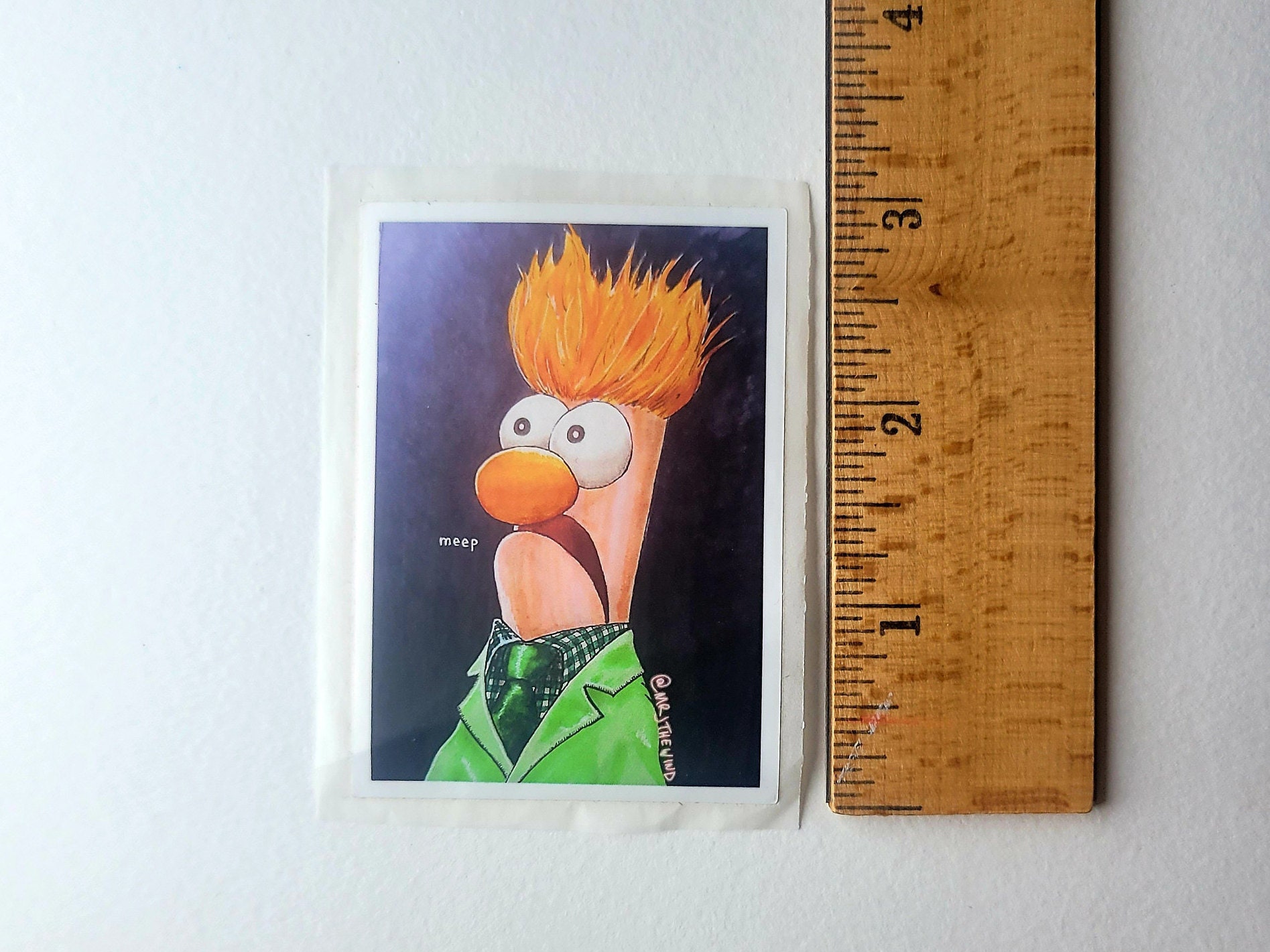 The Muppets Beeker Sticker - Etsy