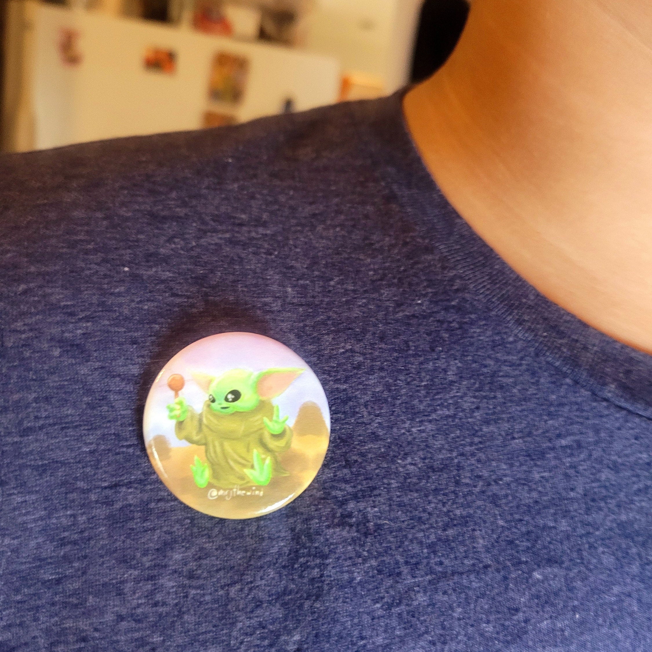 Baby Grogu Button - Etsy