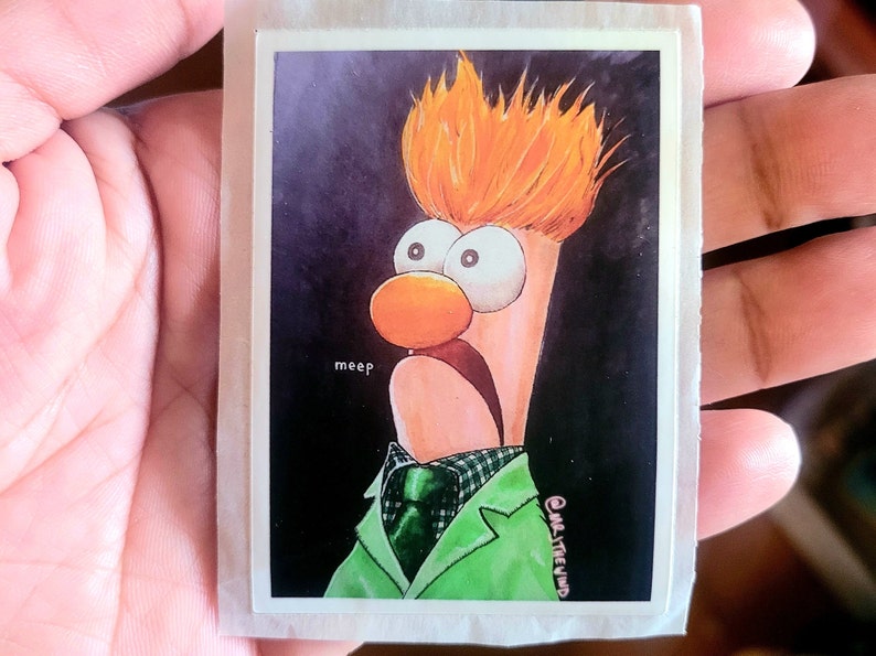 The Muppets Beeker Sticker - Etsy