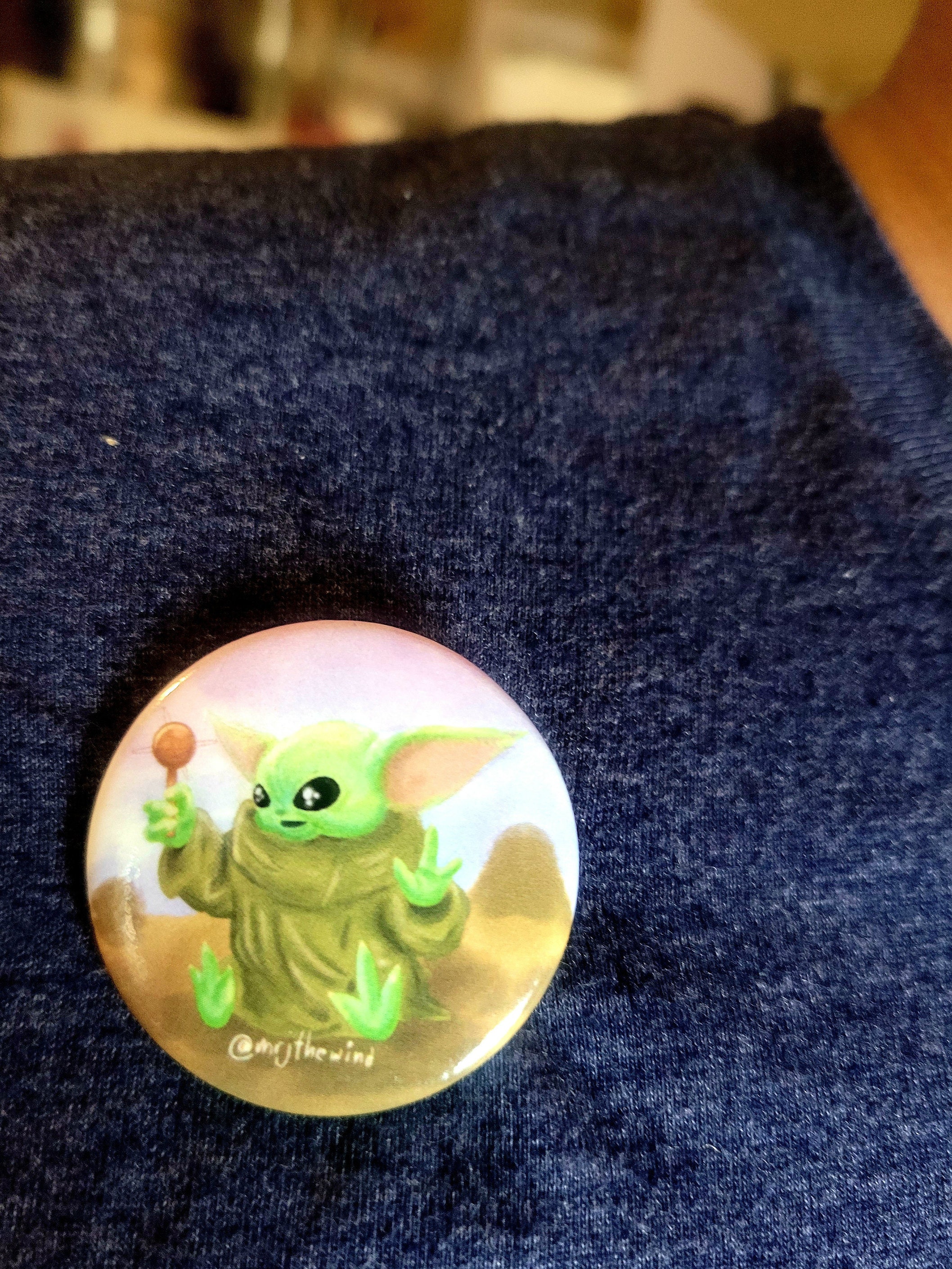 Baby Grogu Button - Etsy