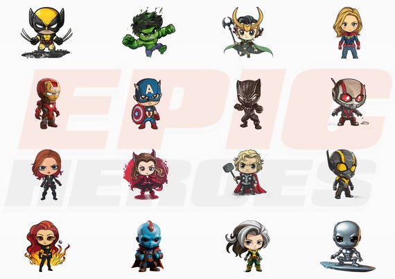 Cute Avengers Chibi
