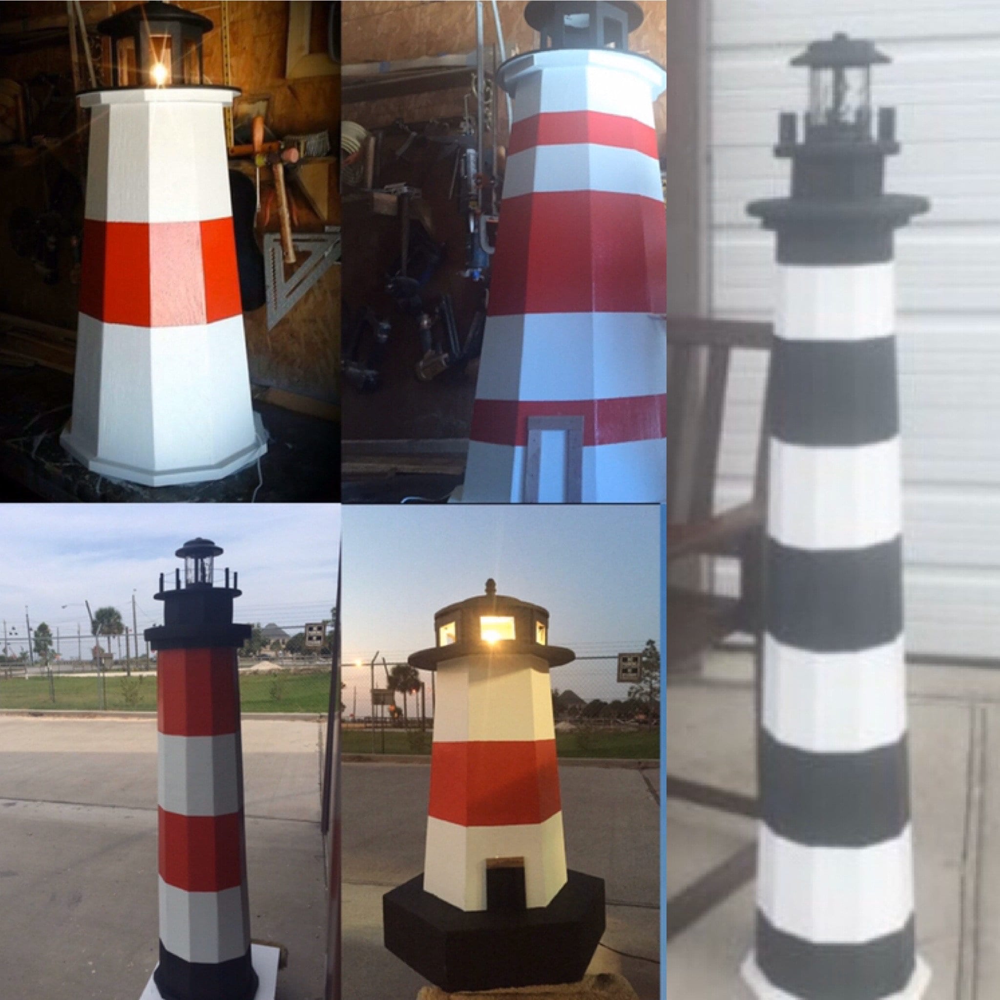 Custom Lighted Lighthouses - Etsy