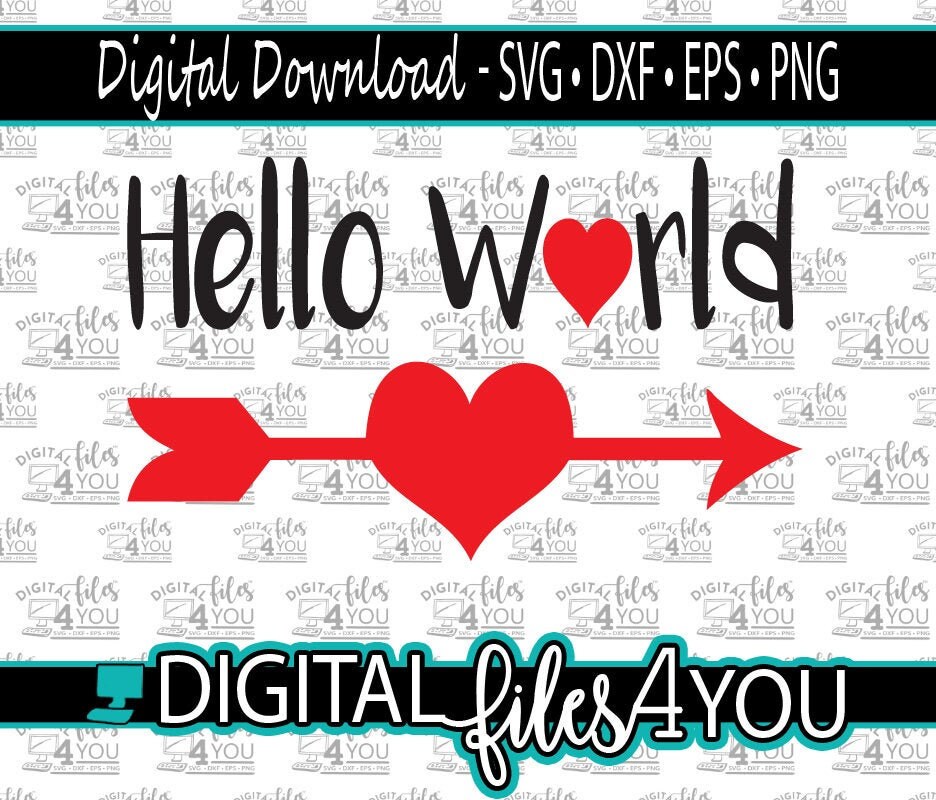 Hello World Svg Coming Home Outfit SVG Newborn Baby Design - Etsy