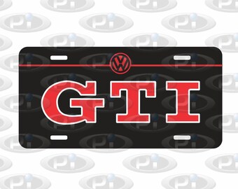 Vw License Plate | Etsy
