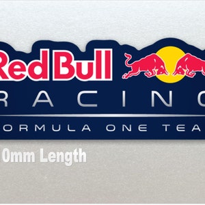 Red Bull Formula One F1 Racing Blue Background Stickers X2 for Car, Van ...