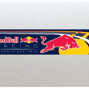 2 X Large Red Bull Graphic Formula One (F1) Racing Flow Graphic Car Van ...