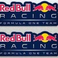 Large Red Bull Formula One (F1) Racing Blue Background - Car, Van ...