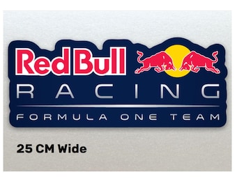 2 X Large Red Bull Graphic Formula One F1 Racing Flow - Etsy