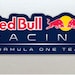 Red Bull Formula One (F1) Racing Blue Background Stickers X2 for Car ...