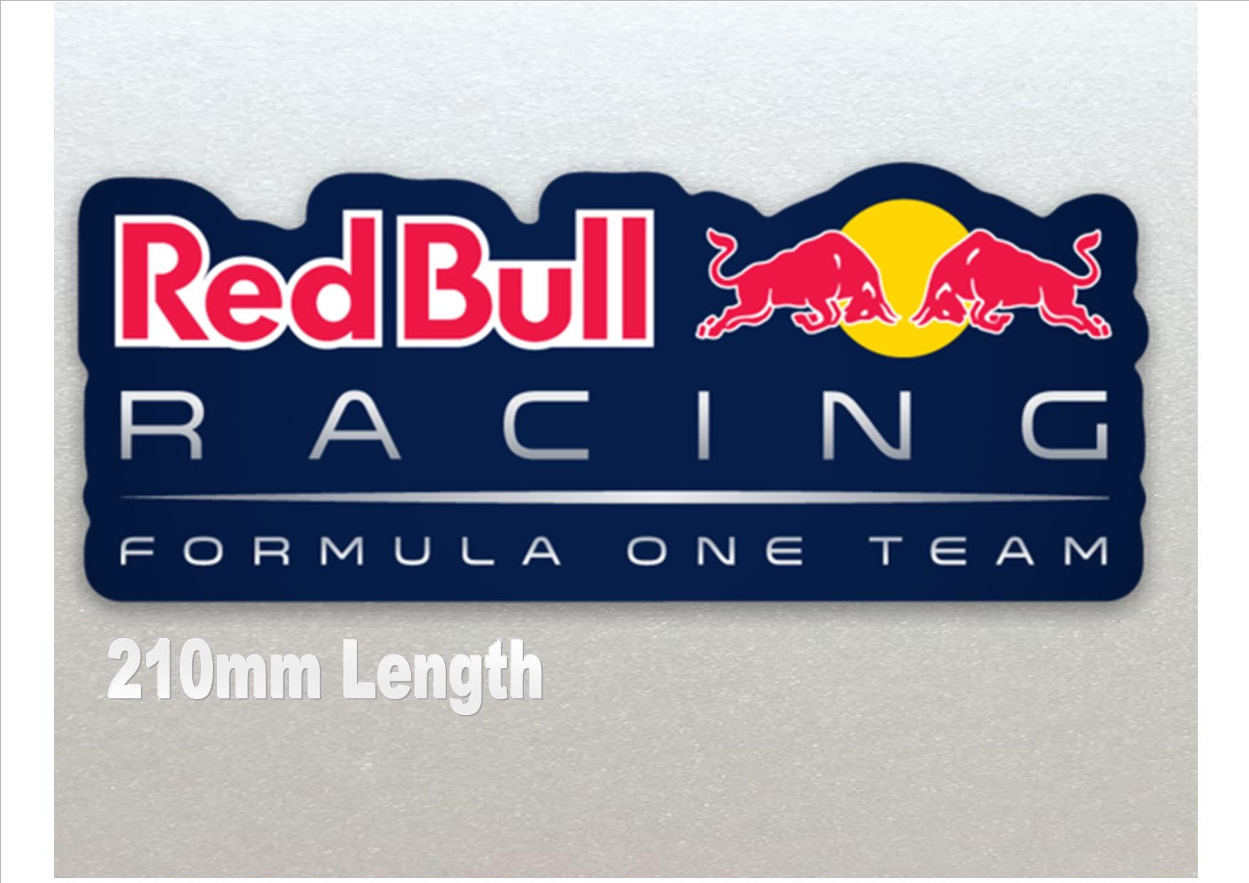 Red Bull Logo Sticker RED BULL X FIGHTERS Stickers/decals X 2