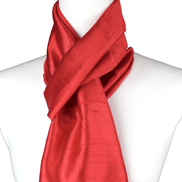 Red Scarf - Etsy UK