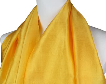 Golden Yellow Scarf | Etsy