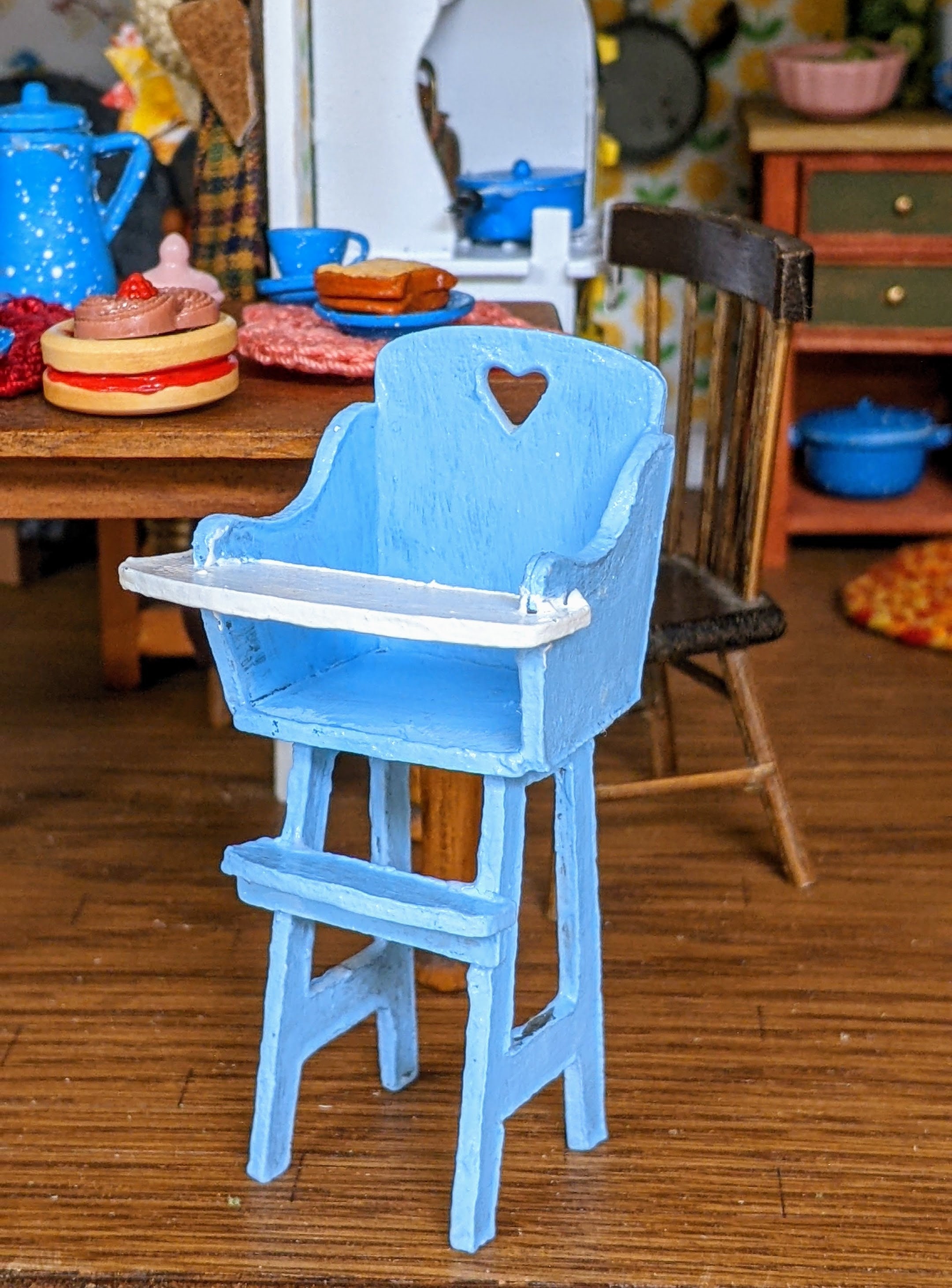 Highchair 1:12 Scale SVG Instant DIGITAL Download- DIY Cricut Cut Files ...