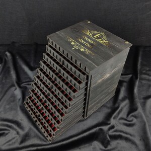 Personalized 10-tier Collection Box: Coin, Crystal, Fossil, Gemstone ...