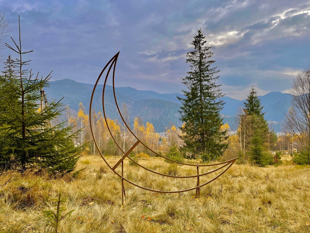 Crescent Minimalist Arch/moon Wedding Arch/backdrops & Props/small ...