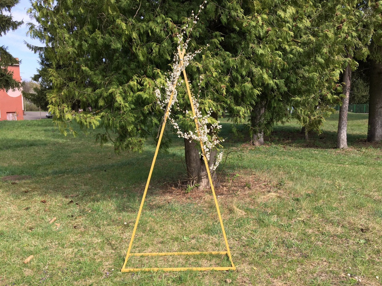 Wedding Arch/metal Arch/wedding Decor/triangle Wedding Arch ...