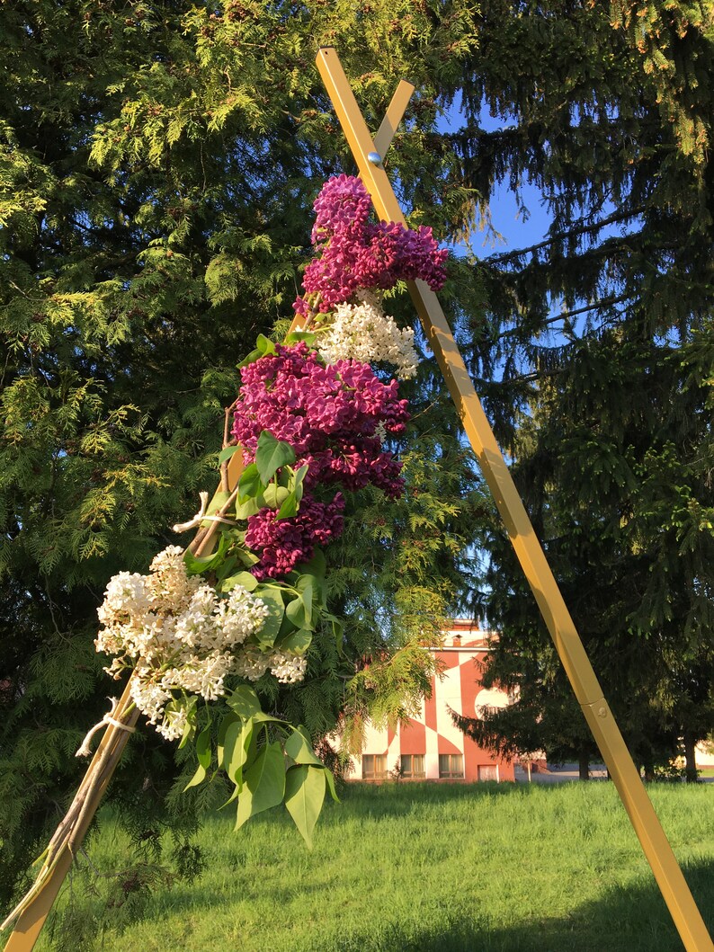 Wedding Arch/metal Arch/wedding Decor/triangle Wedding Arch ...