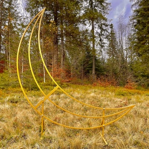 Crescent Minimalist Arch/moon Wedding Arch/backdrops & Props/small ...
