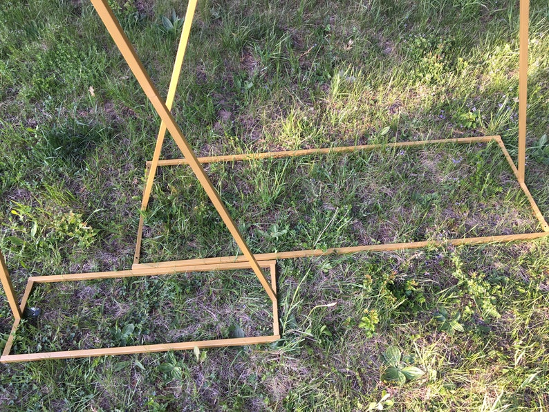 Wedding Metal Arch/wedding Decor/outdoors Decor/triangle - Etsy