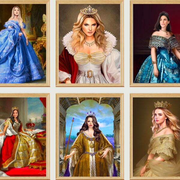 Historical Portrait - Etsy