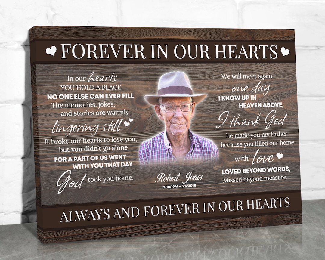 Dad Memorial Gift for Loss of Father, in Memory Gifts, Loss of Husband ...