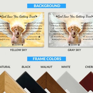 Angel Pet Memorial Portrait Painting & Poem, Deceased Pet Loss Gifts ...