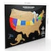 Scratch off Map of the United States USA Travel Poster Print Wall Map ...