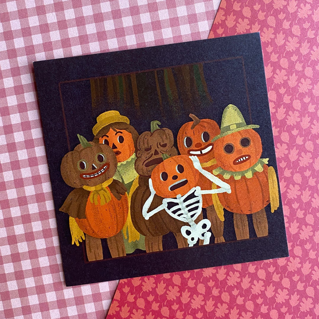 Pottsfield People - 5" X 5" Over the Garden Wall Inspired Print - Etsy