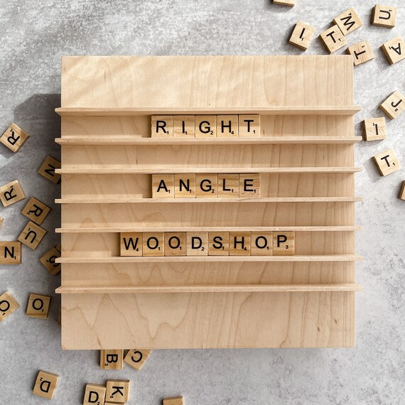 Scrabble quote wall decor Storage & Organization Hooks & Fixtures etna ...